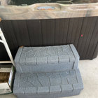 AquaRest Spas, powered by Jacuzzi® pumps Deluxe Storage Step & Reviews ...