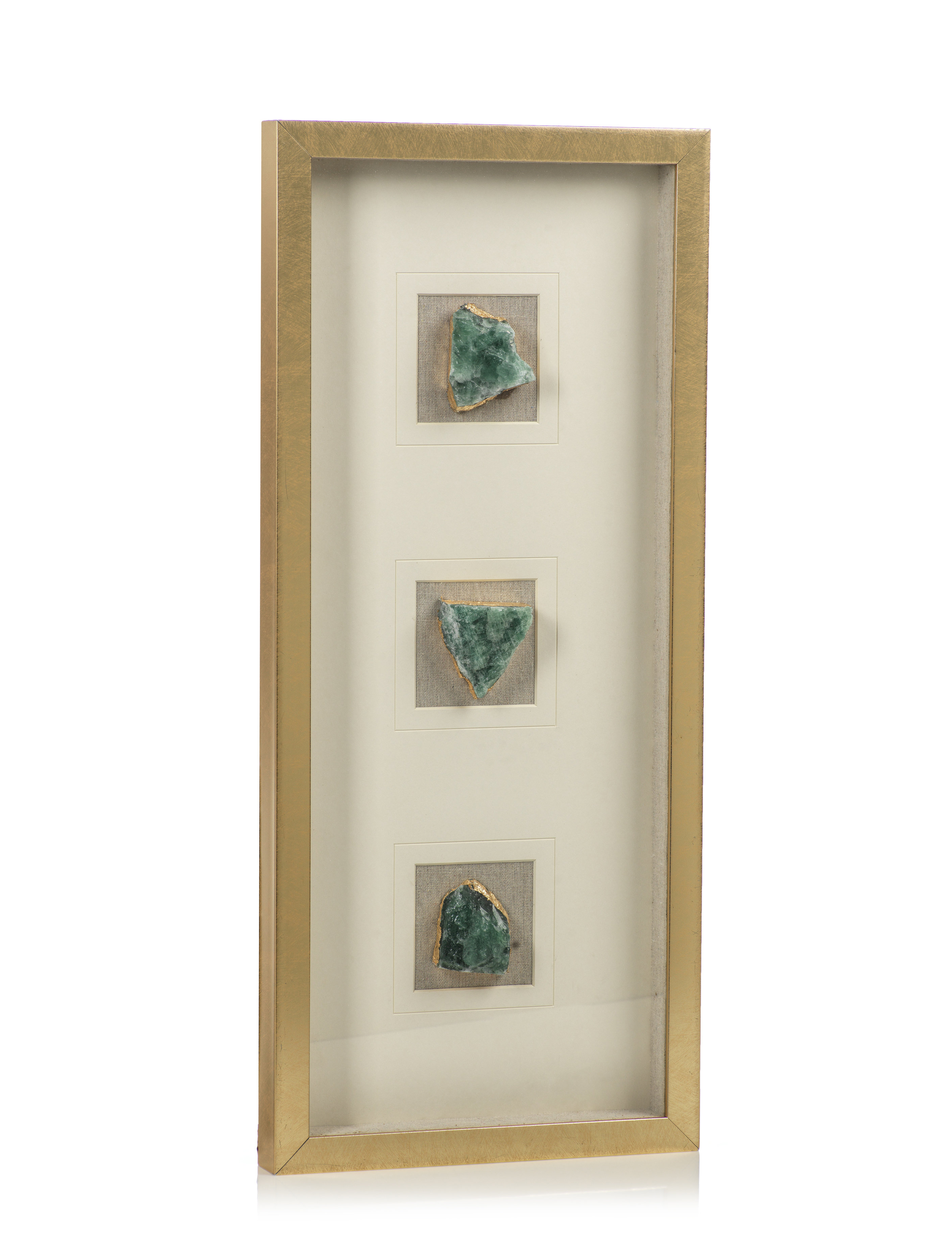 Everly Quinn Emerald Crystal Wall Décor | Wayfair