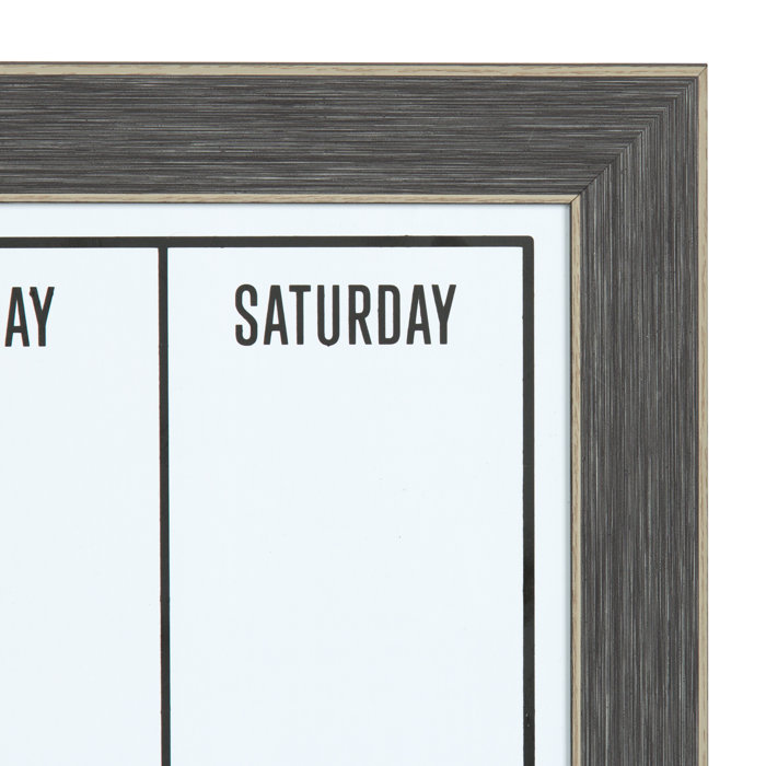 Gracie Oaks Burlap Pocket Wall Mounted Dry Erase Board & Reviews | Wayfair