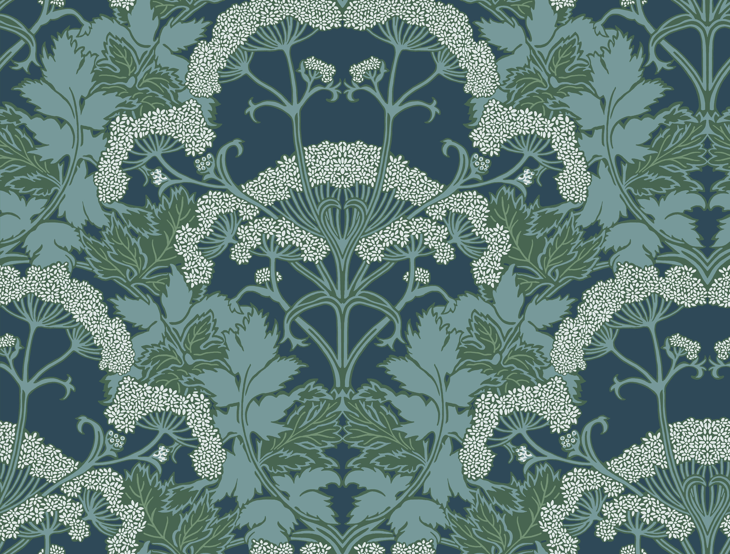 Bloomsbury Market Archibold Floral Wallpaper | Wayfair