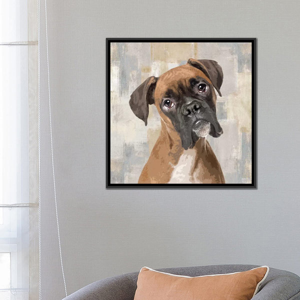 Bless international Boxer by Keri Rodgers - Gallery-Wrapped Canvas ...
