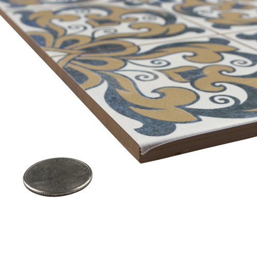 Merola Tile Harmonia 13" x 13" Ceramic Wall & Floor Tile | Wayfair