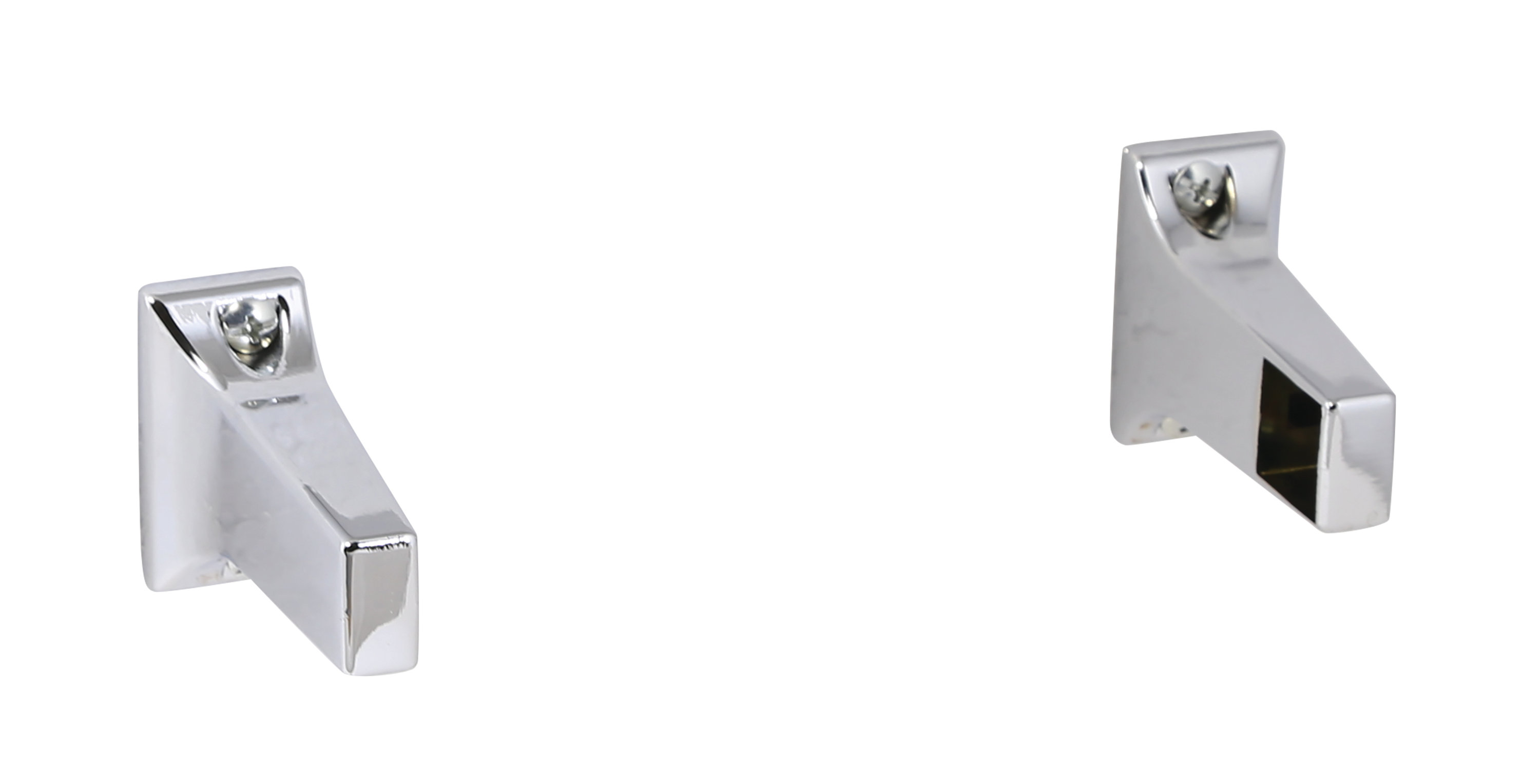 Design House Bar Bracket With Exposed Screws 2" Wall Mounted Towel Bar ...