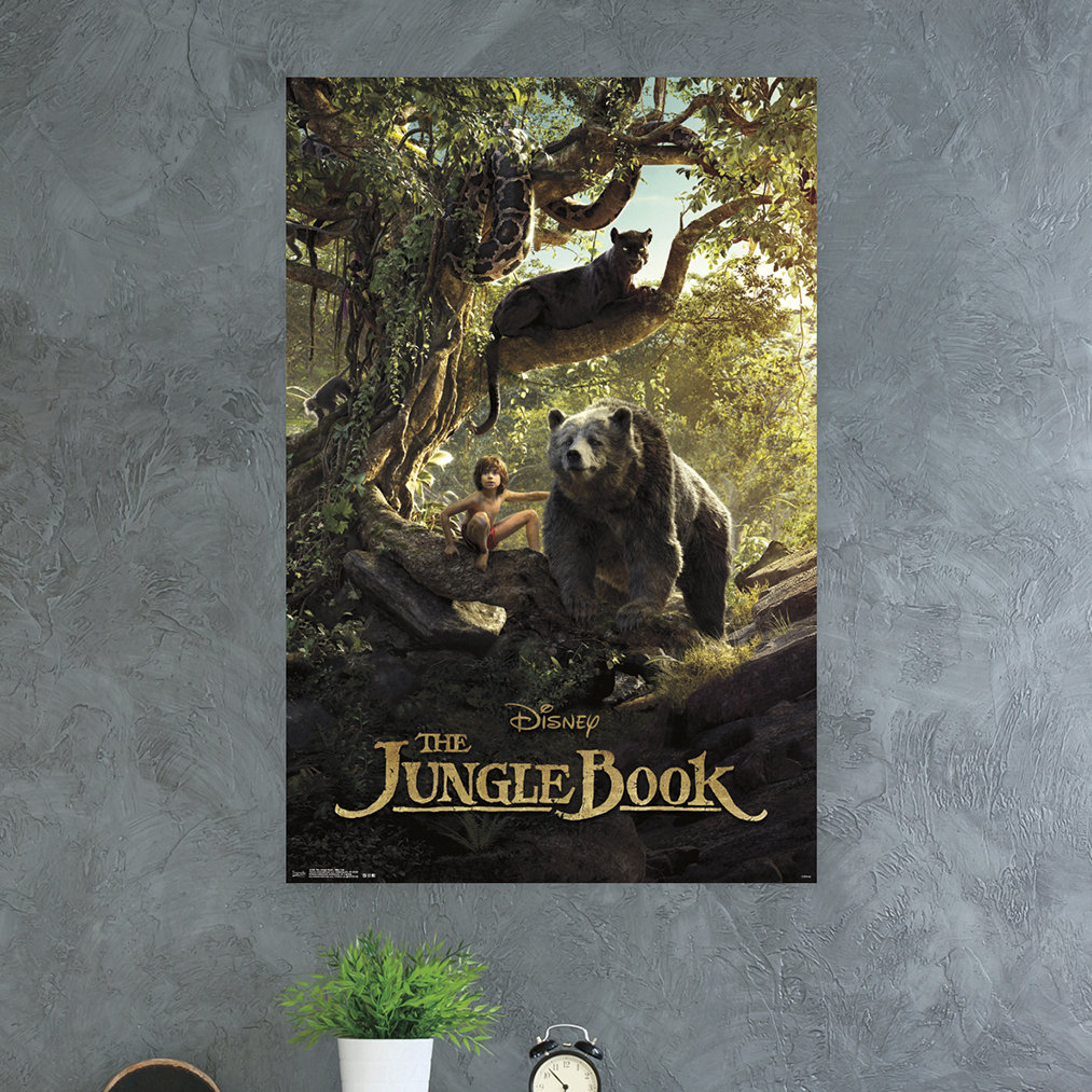 Trends International The Jungle Book - Man Cub Paper Print - Wayfair Canada