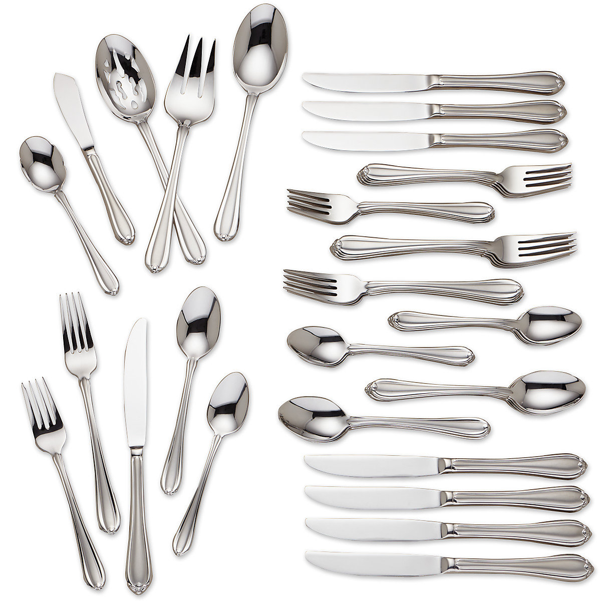 Hampton Forge Stainless Steel Flatware Set - Service for 8 | Wayfair