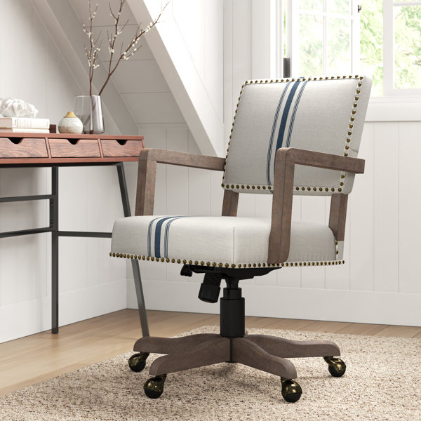 Nailhead-trim-desk | Wayfair