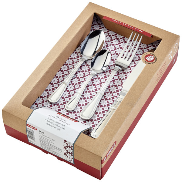 Judge Bead 32 Piece Stainless Steel Cutlery Set , Service for 8 ...