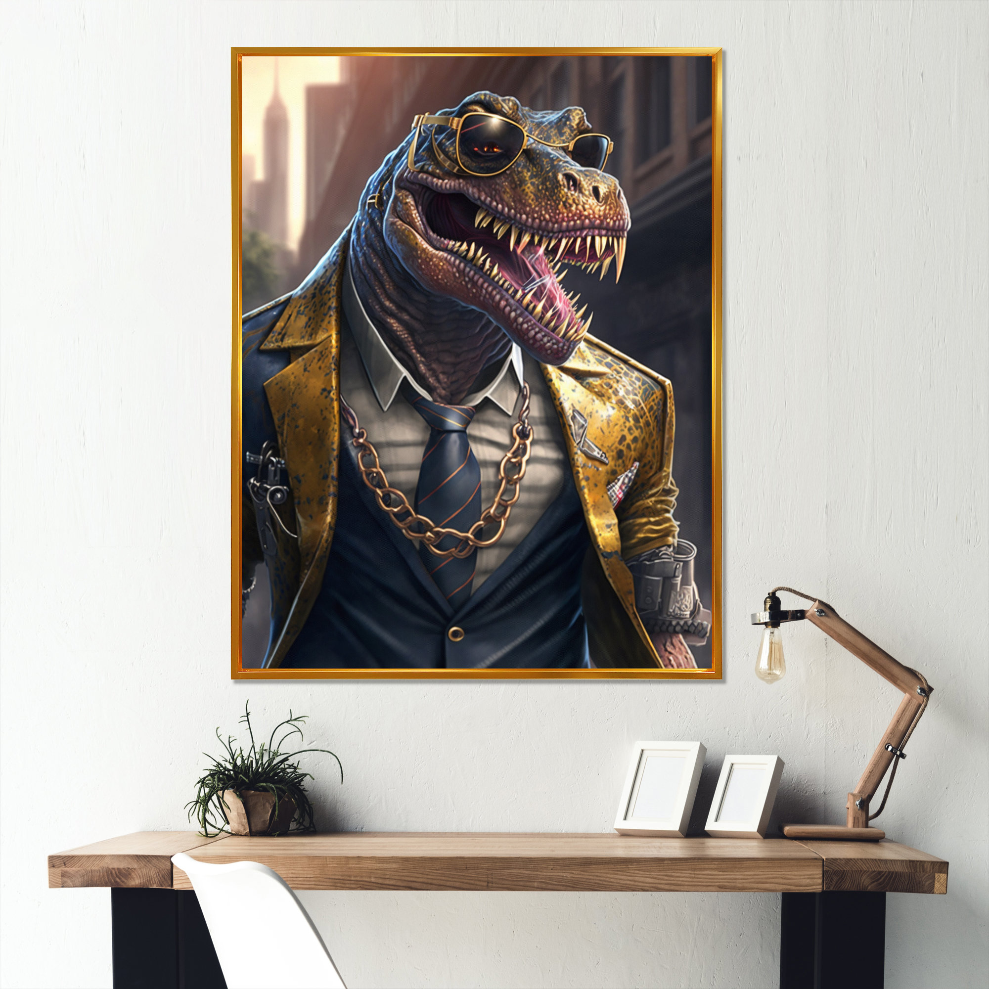 Trinx Gangster Reptile II Gangster Reptile II - Floater Frame Print on ...