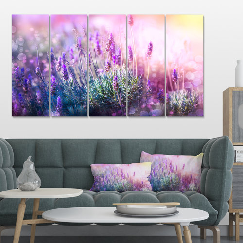 DesignArt 5 Piece Wrapped Canvas Graphic Art | Wayfair