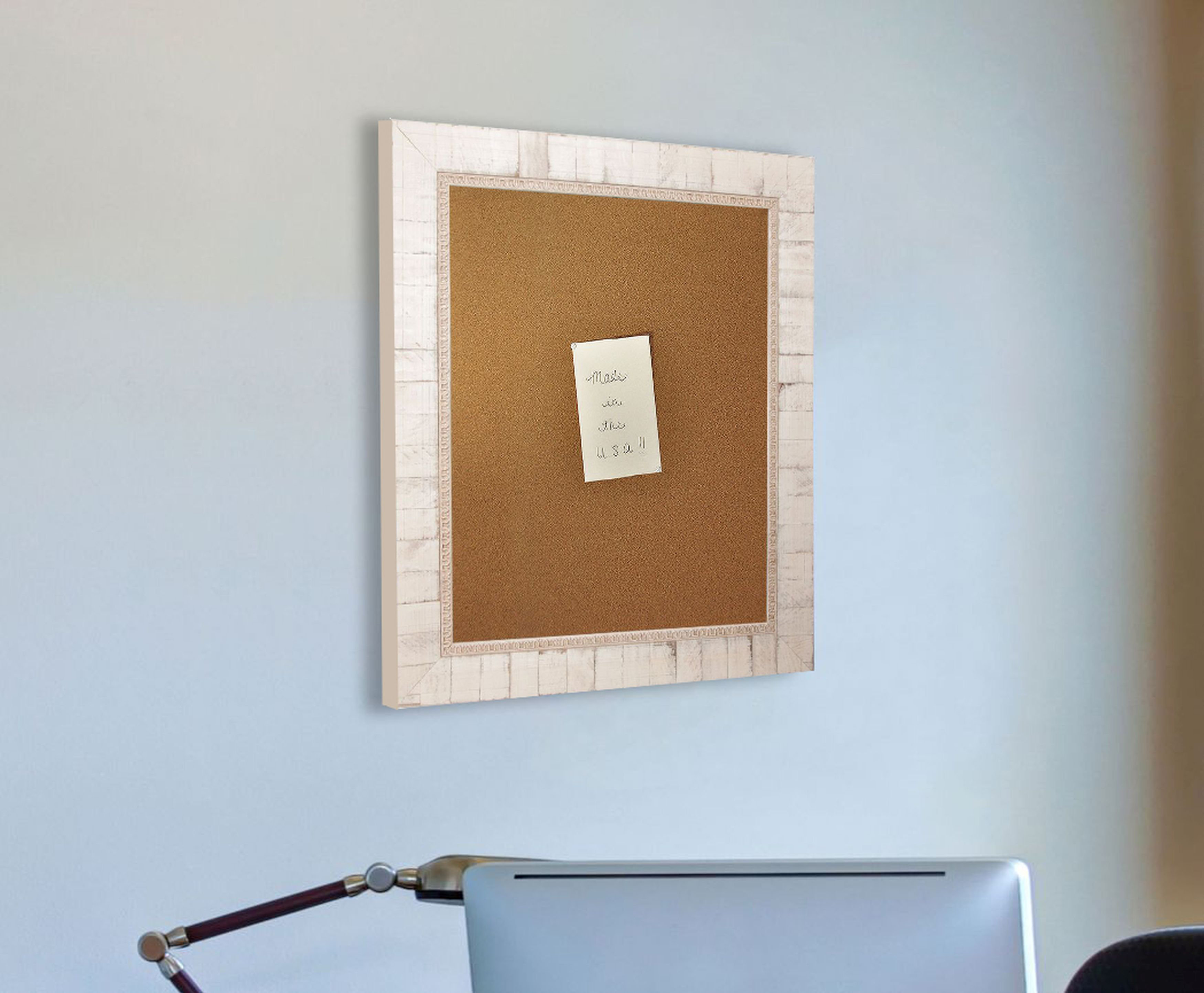 Lark Manor Linlin Tuscan Wall Mounted Bulletin Board | Wayfair