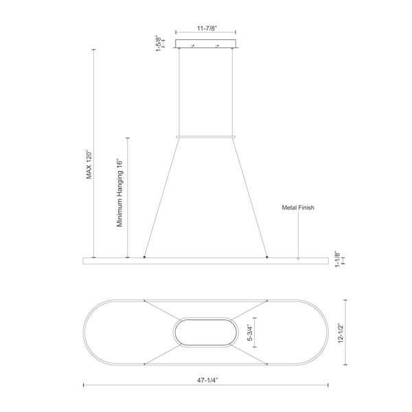 Kuzco Lighting Eerie Pendant Light | Wayfair