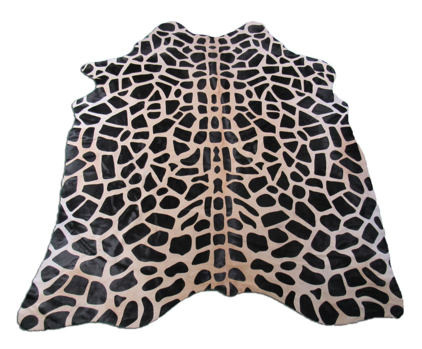 Dakota Fields Handmade Giraffe Print Cowhide Rug | Wayfair