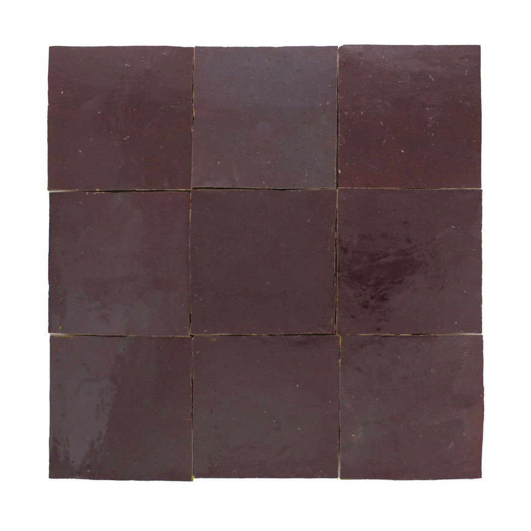 Villa Lagoon Tile Moroccan Zellige 4" x 4" Ceramic Floor & Wall Tile ...