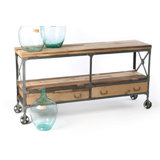 Wayfair | Console Tables with Casters