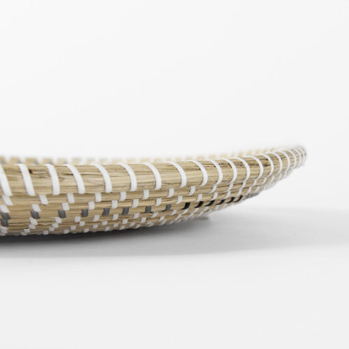 Joss & Main Takara Seagrass Plate Wall Decor | Wayfair