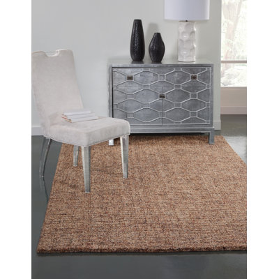 Abacasa Handmade Wool Texture Hyde Rug | Wayfair