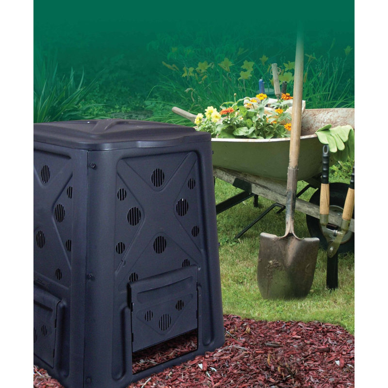 Redmon 65 Gal. Stationary Composter & Reviews | Wayfair