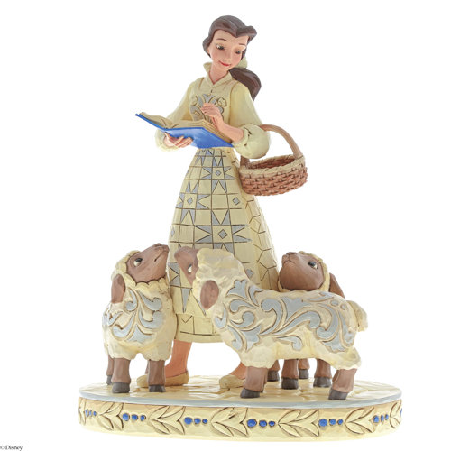 Disney Princess Bookish Beauty Belle Figurine | Wayfair.co.uk