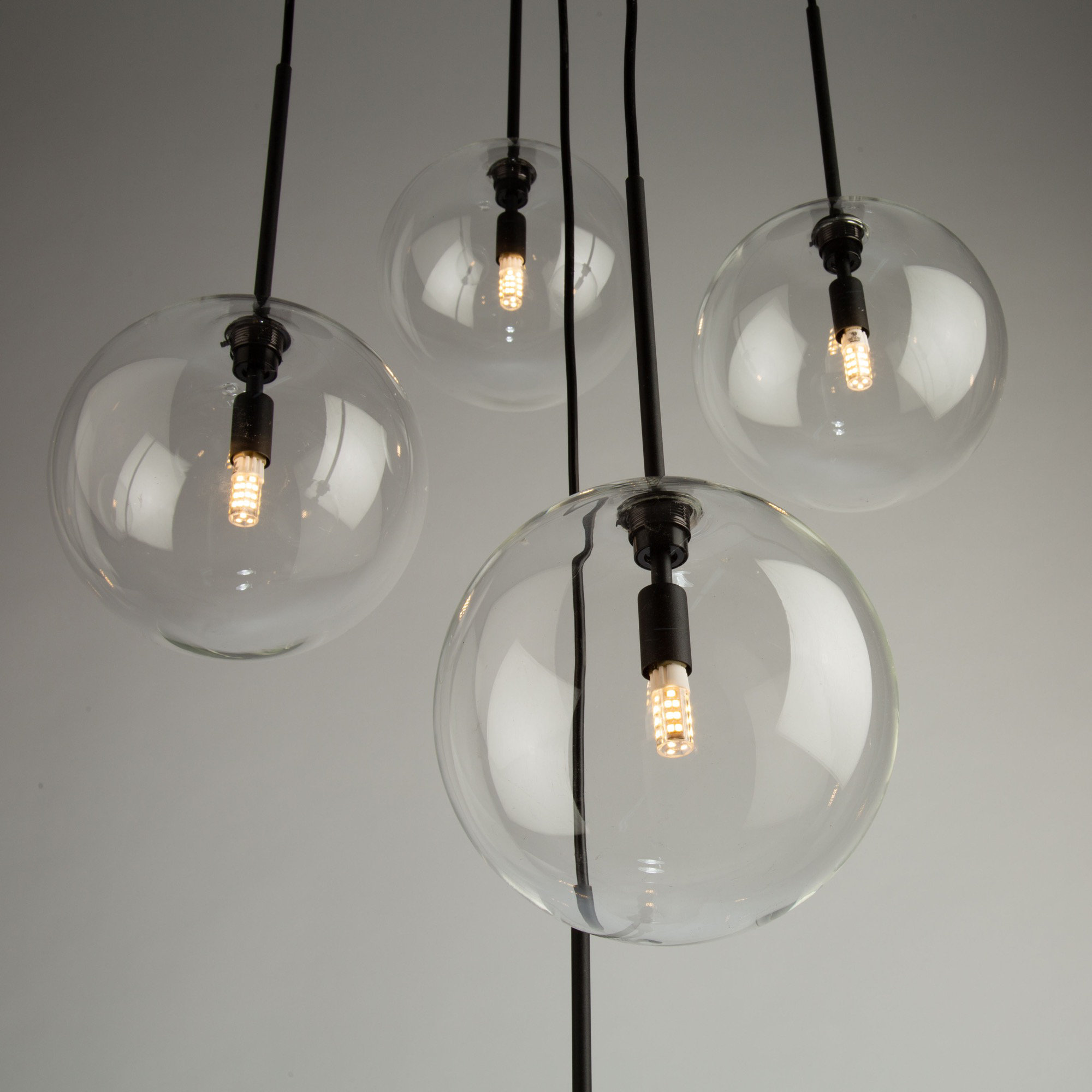 Latitude Run® Pinpoint 5 Light Pendant Black | Wayfair