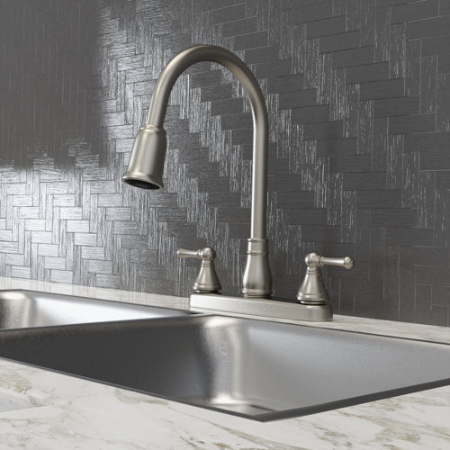 Keeney Manufacturing Company Keeney Pull Down Kitchen Faucet & Reviews ...