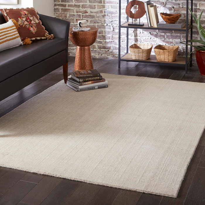 Jill Zarin Handmade Hand-Knotted Wool Vanilla Bean Rug & Reviews | Wayfair