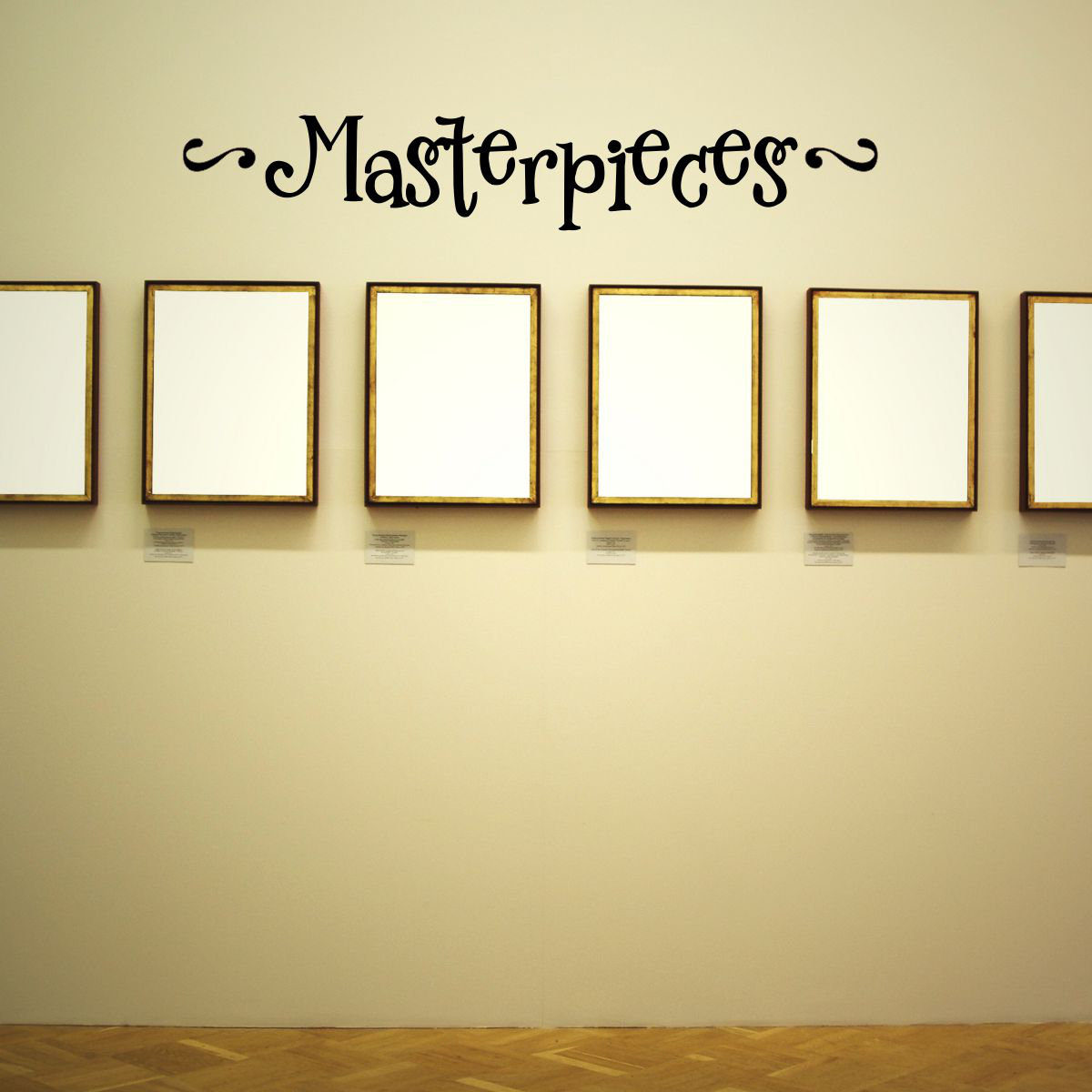 Belvedere Designs LLC Masterpieces Classic Wall Quotes™ Decal | Wayfair