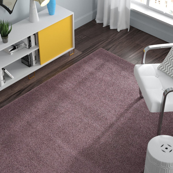 Ebern Designs Alta Performance Mauve Rug & Reviews | Wayfair