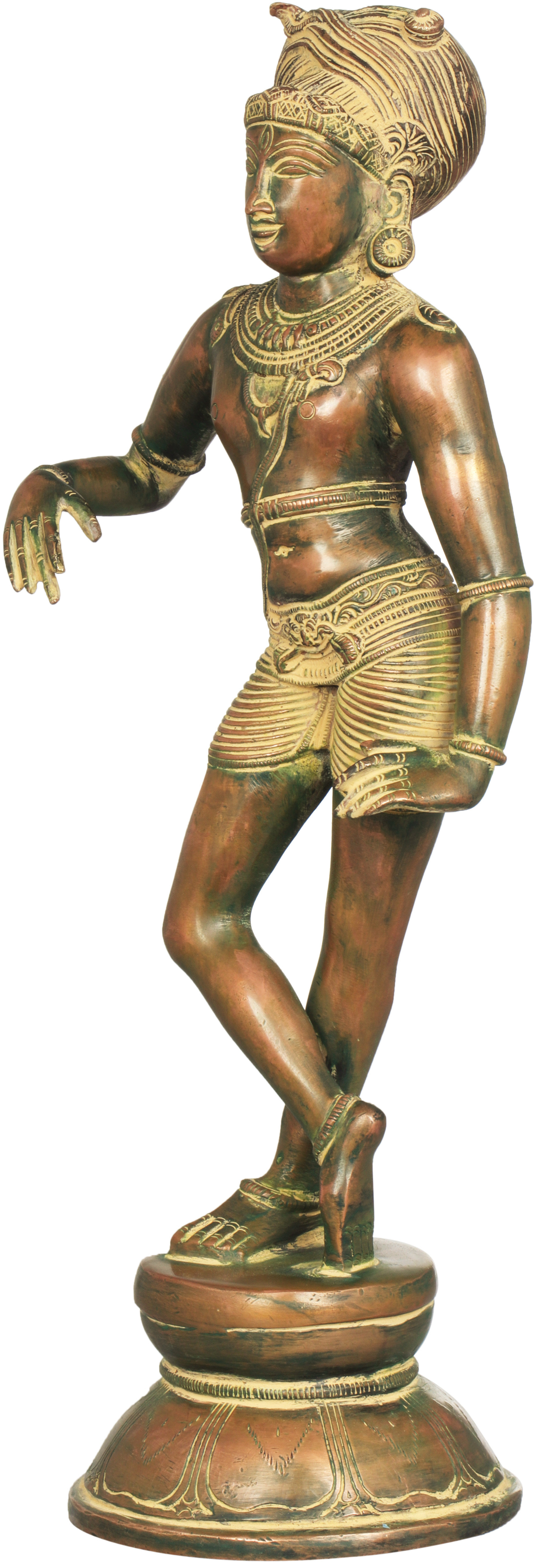 Bungalow Rose Vrisha-Vahana Shiva In Brass | Handmade | Made In India ...