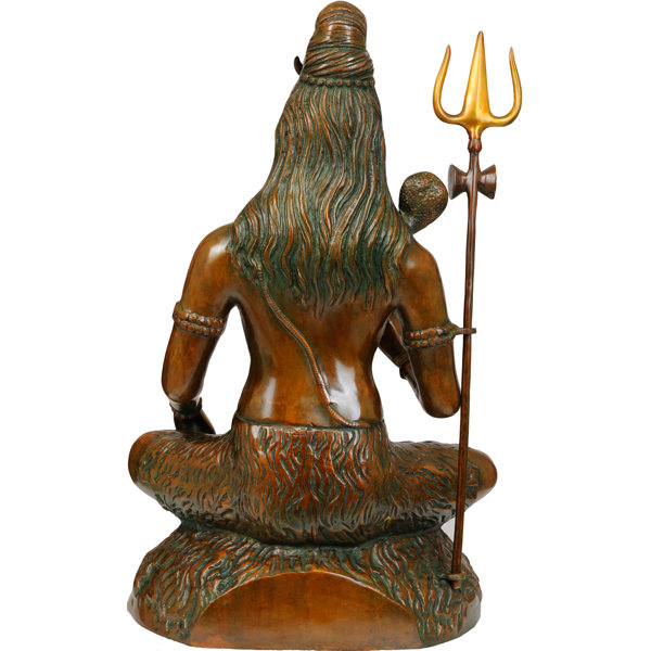 Exotic India Bhava Shiva (A Particularly Beneficent Aspect) Statue ...