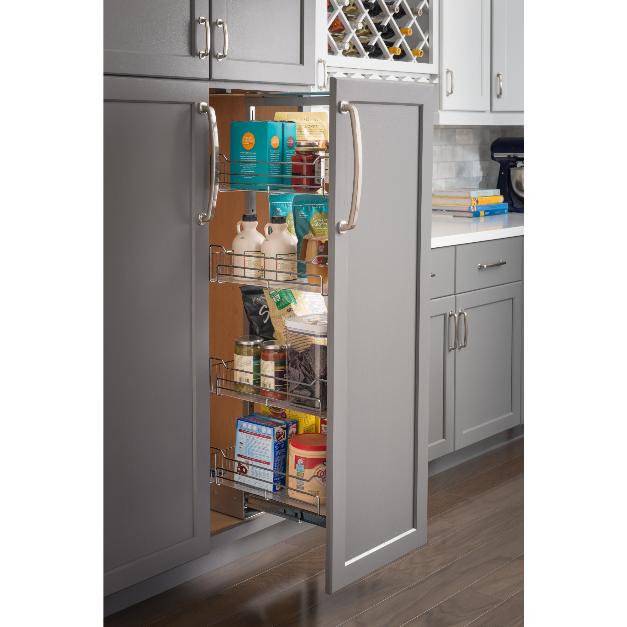 Hardware Resources Wire Pull out Pantry | Wayfair
