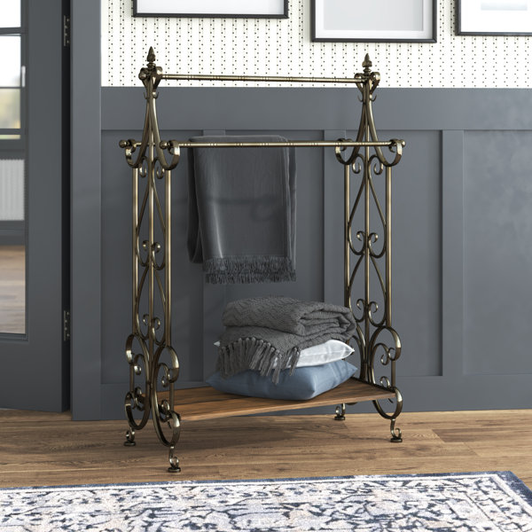 Free Standing Quilt Rack | Wayfair