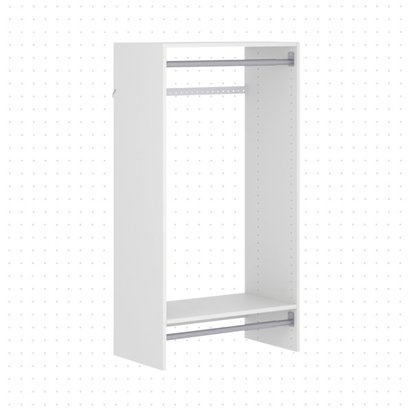 Dotted Line™ Grid 24" W Closet System Starter Kit & Reviews | Wayfair