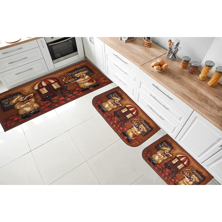 Bloomsbury Market Gambhiri Chef 3 Piece Kitchen Mat Set | Wayfair