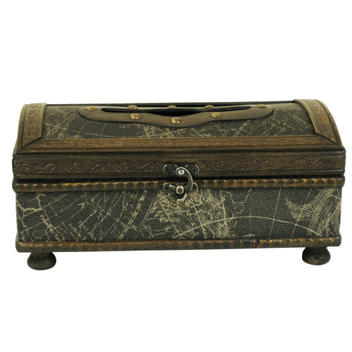 Astoria Grand Tamez World Map Tissue Box & Reviews - Wayfair Canada