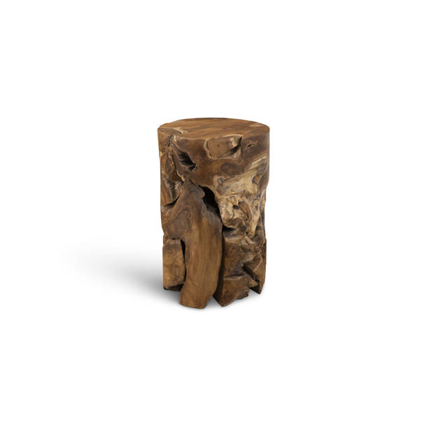 Phillips Collection Teak Chunk Solid Wood Block Coffee Table & Reviews ...
