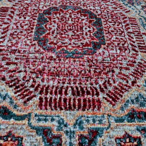World Menagerie Torrens Performance Red/Cream Rug | Wayfair