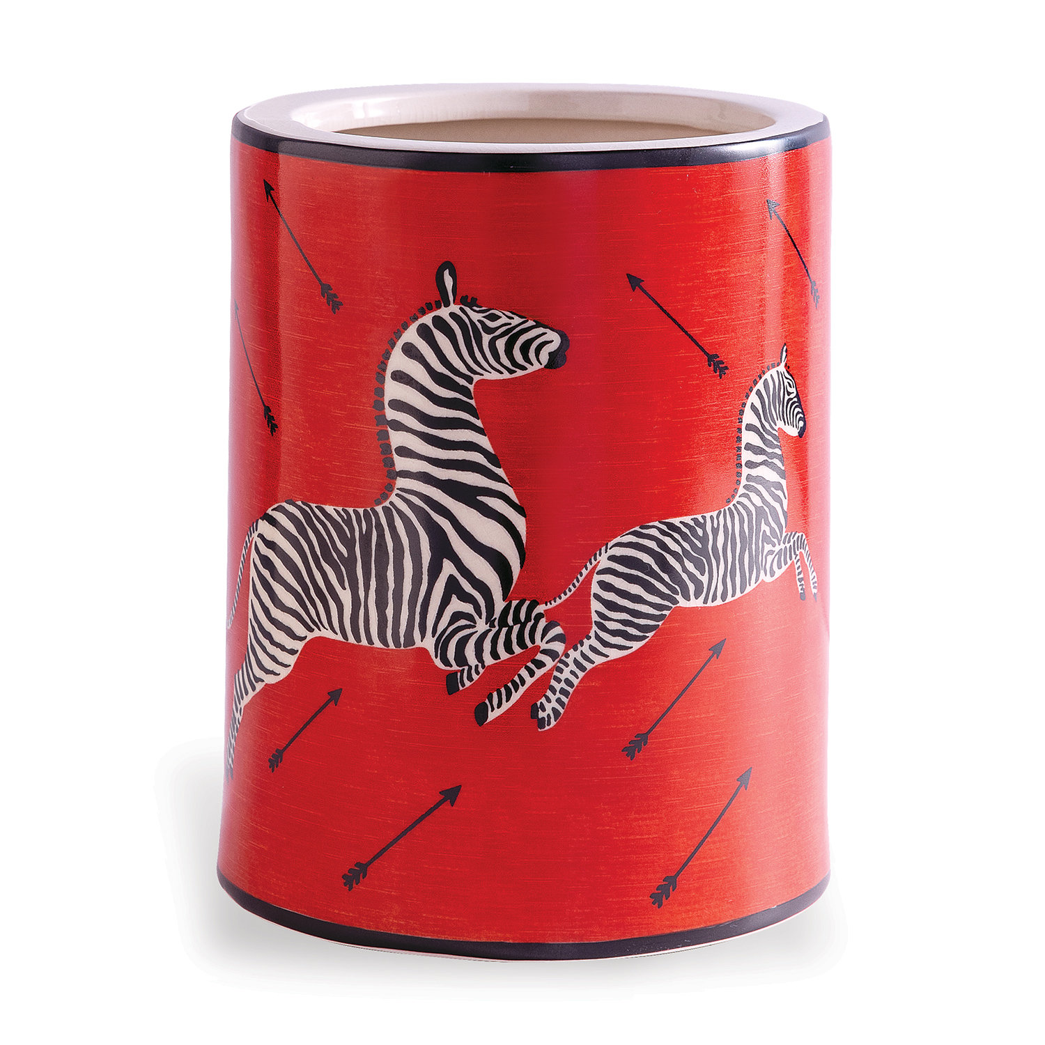 Port 68 Scalamandre Maison Zebra Champagne Bucket | Wayfair