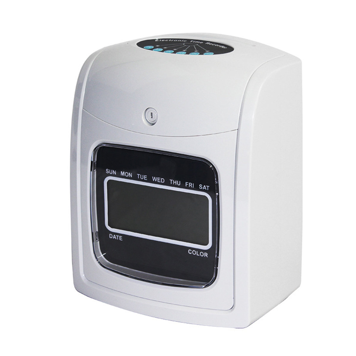 DOMINTY Employee Attendance Lcd Display Punch Time Clock | Wayfair