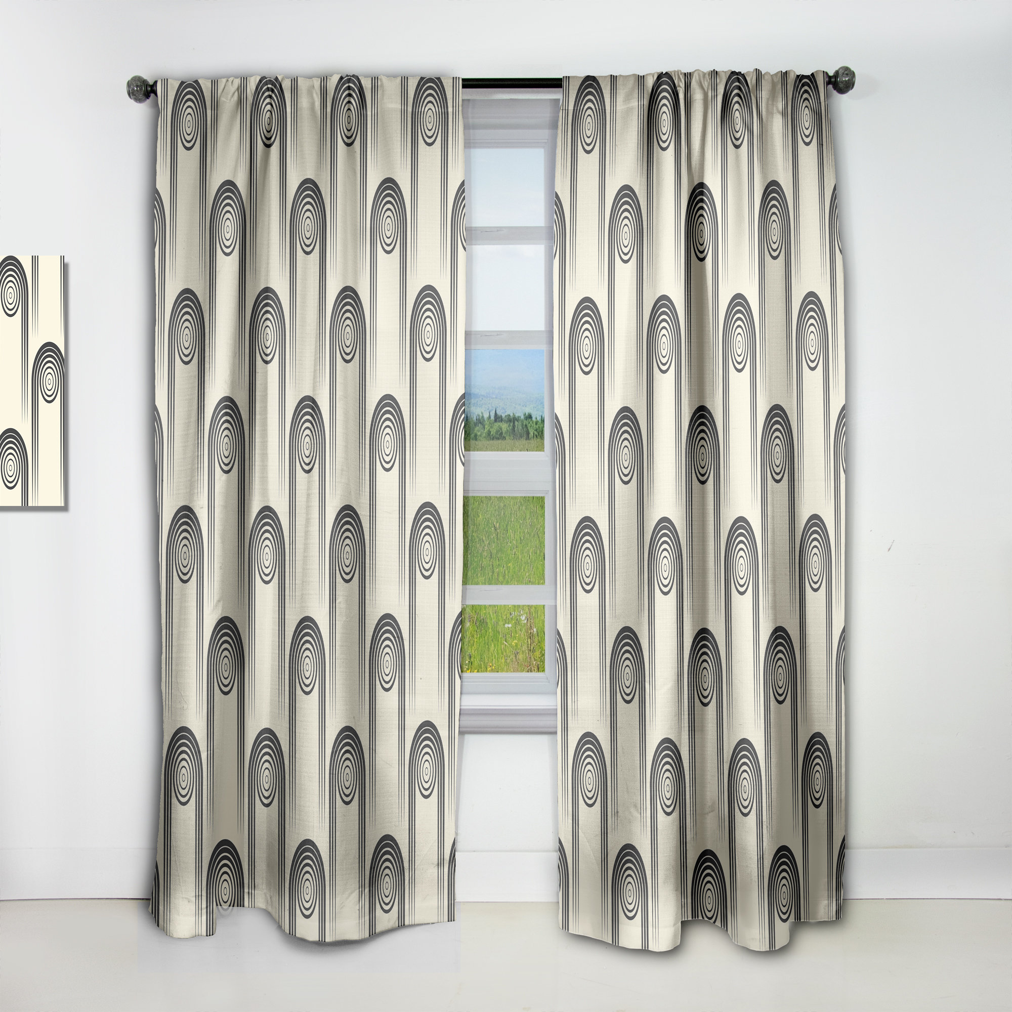 Bless international Blackout Single Curtain Panel | Wayfair