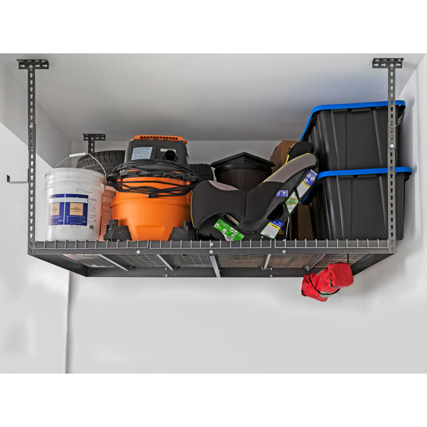 NewAge Products VersaRac 4ft x 8ft Adjustable Garage Overhead Rack ...