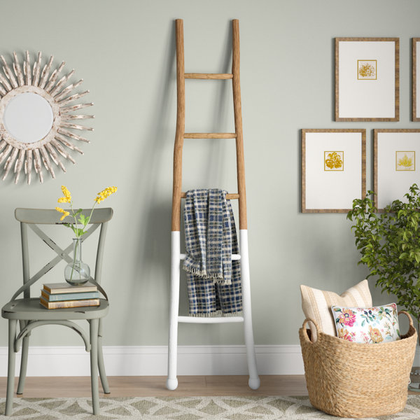 Union Rustic 72.5'' Tall Solid Wood Blanket Ladder & Reviews | Wayfair
