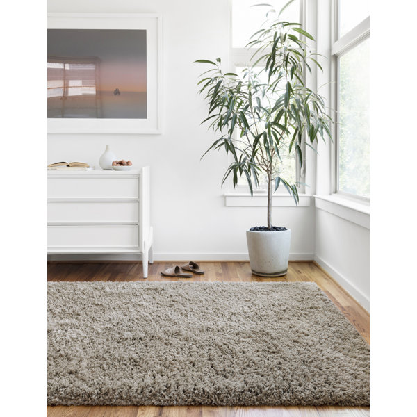 Mercer41 Montanez Handmade Performance Taupe Rug & Reviews | Wayfair