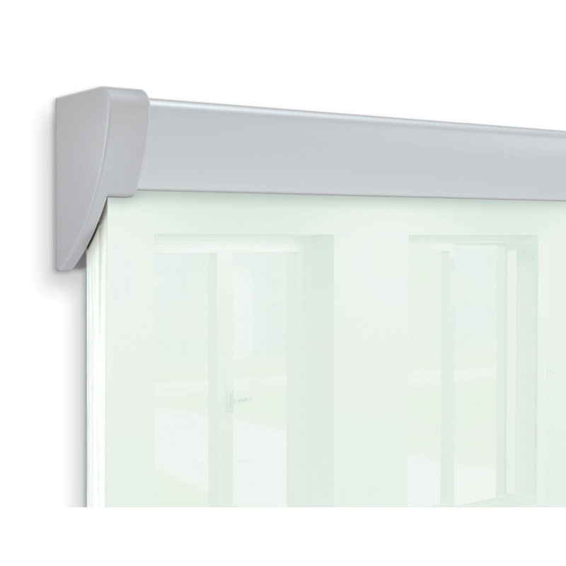 MooreCo Unity Wall Mounted Magnetic Glass Board | Wayfair