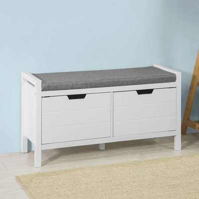 Latitude Run® Lynard Storage Bench & Reviews | Wayfair