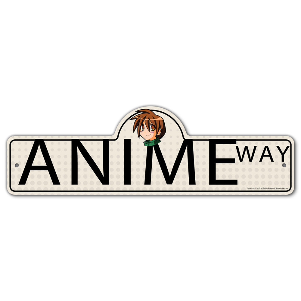 SignMission Anime Street Sign | Wayfair