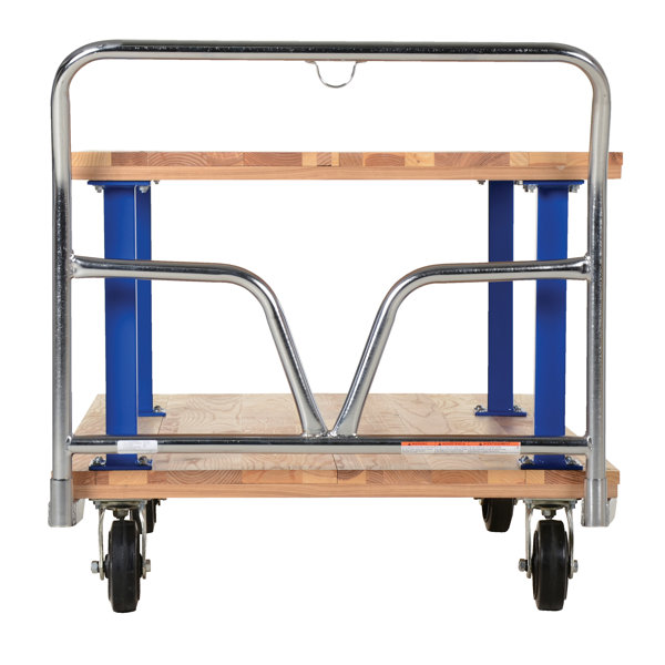 Vestil Double Deck Platform Utility Cart | Wayfair