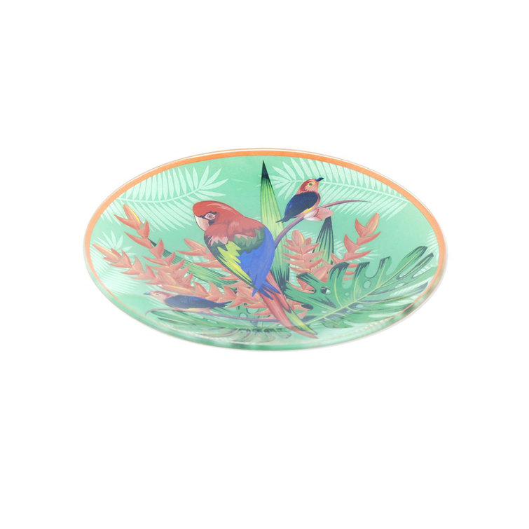 Bay Isle Home Parrot Decorative Plate 21Cm | Wayfair.co.uk