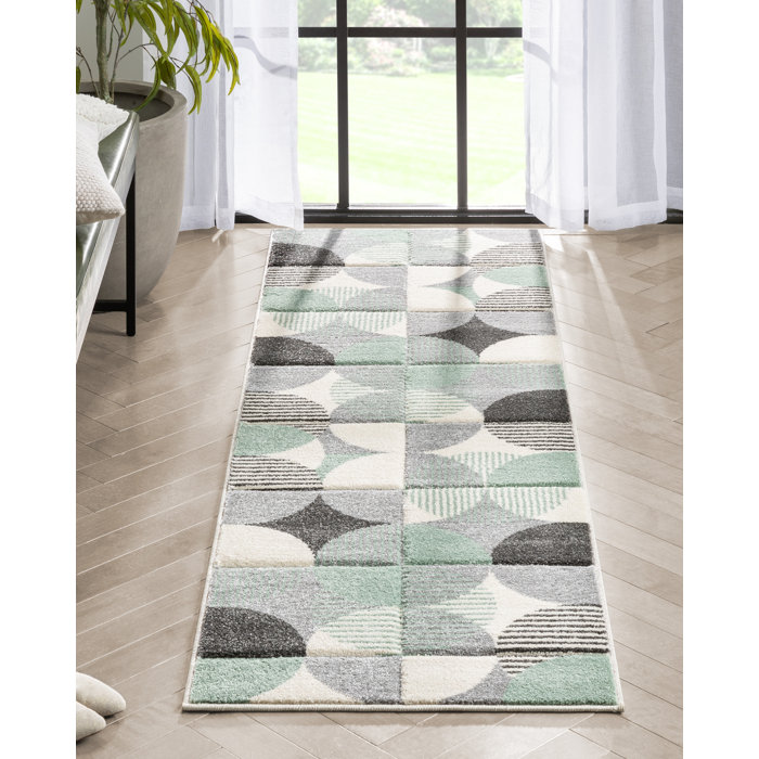 Well Woven Green/Yellow Rug & Reviews | Wayfair