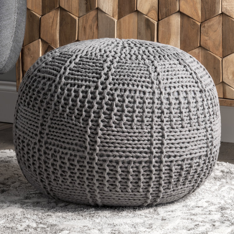 Mistana™ Teen Upholstered Pouf & Reviews | Wayfair
