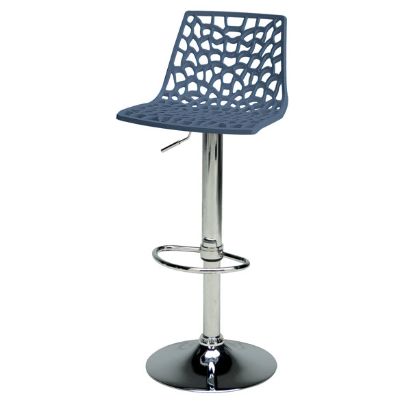 GRANDSOLEIL Spider Height Adjustable Swivel Bar Stool | Wayfair.co.uk